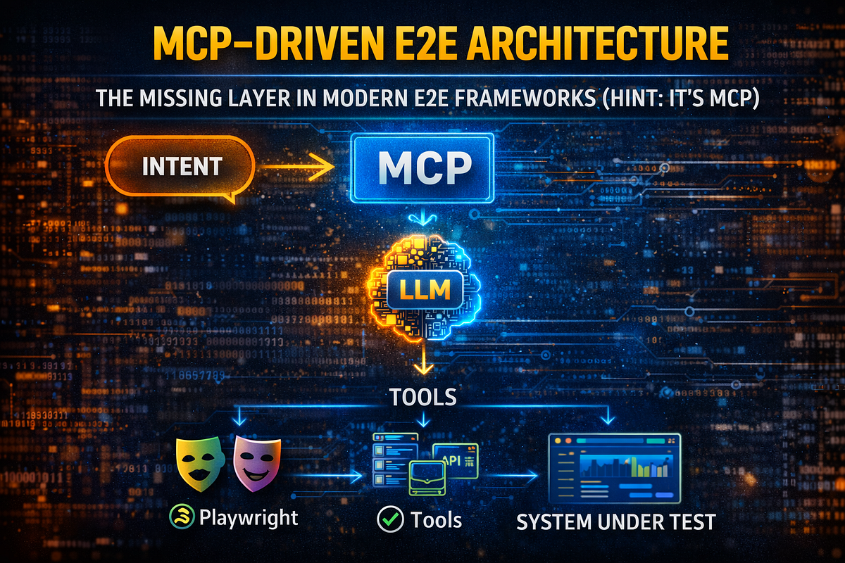 🧱 MCP-Driven E2E Architecture. 🚀 “The Missing Layer in Modern E2E… | by ...