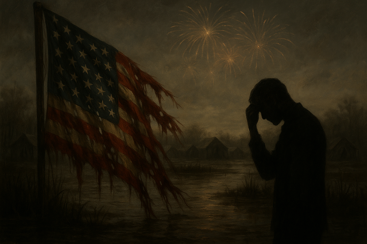 When Freedom Feels Like a Lie: A July 4th Reckoning | by Terrance Craddock | Mr. Plan ...