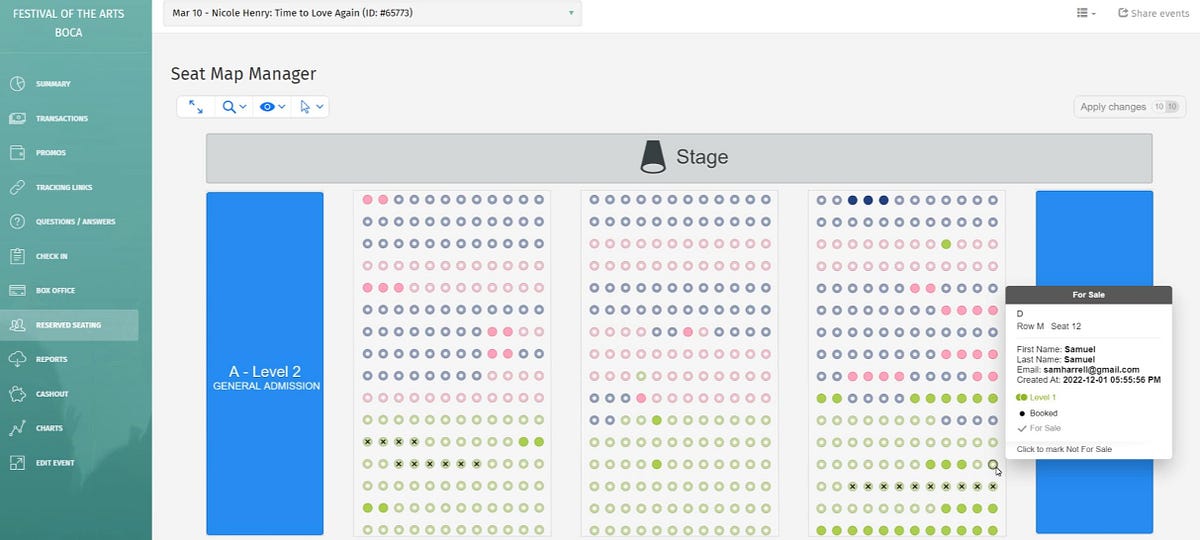 Introducing Seat Map Manager: A New Feature to Empower Event Hosts | by ...