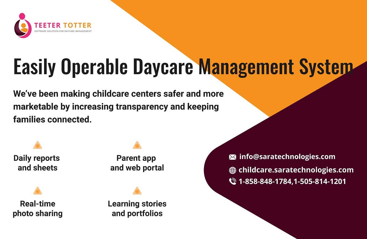 High Quality Daycare Management App | by TeeterTotter DayCare | Medium