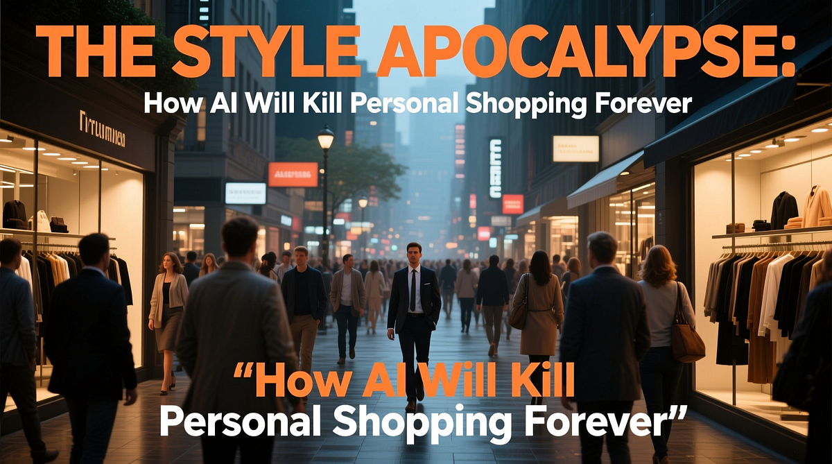 THE STYLE APOCALYPSE: How AI Will Kill Personal Shopping Forever | by V ...