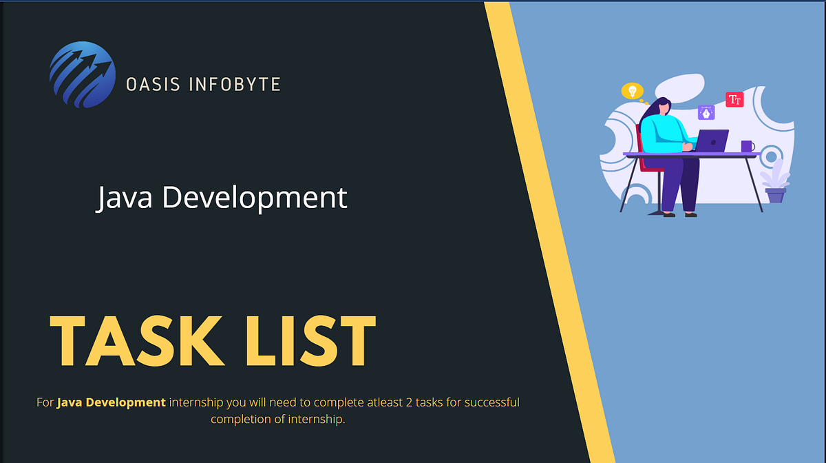 Oasis Infobyte Java Development Internship -Lokesh Ghosh | by LOKESH GHOSH | Medium