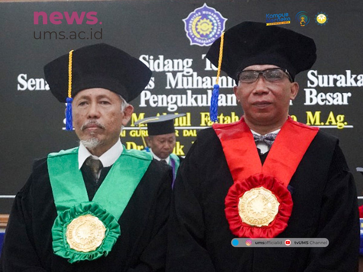 Alhamdulillah, Auditorium Moh Djazman Jadi Saksi Pengukuhan Dua Guru ...