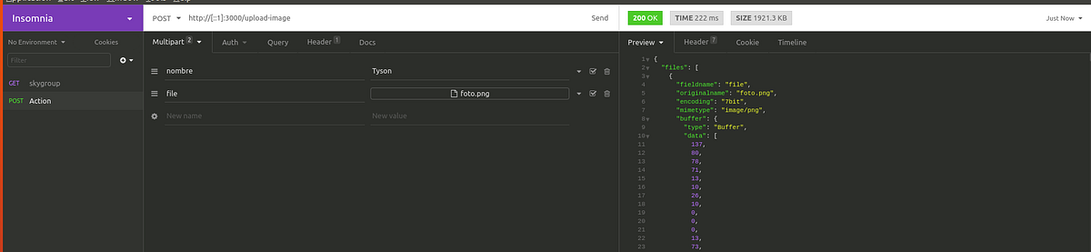 Uploading Files! Multipart form-data in Loopback | by Tyson Javier ...
