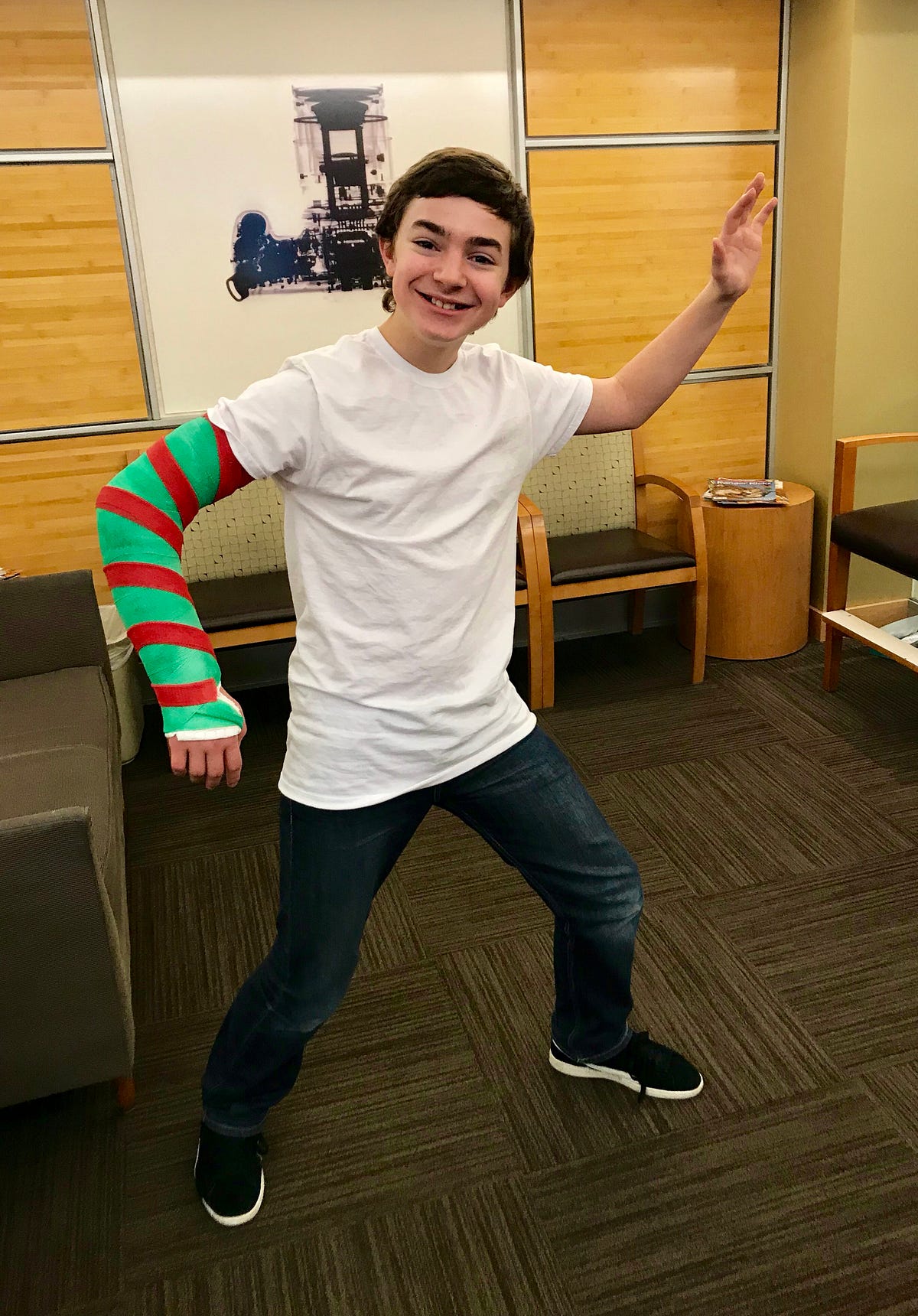 I Know a Boy with so Much Joy. I know a boy with so much joy that it ...