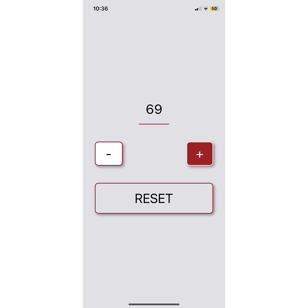 How to Create a Beautiful Counter App With Expo | by Luka Patrun | Medium