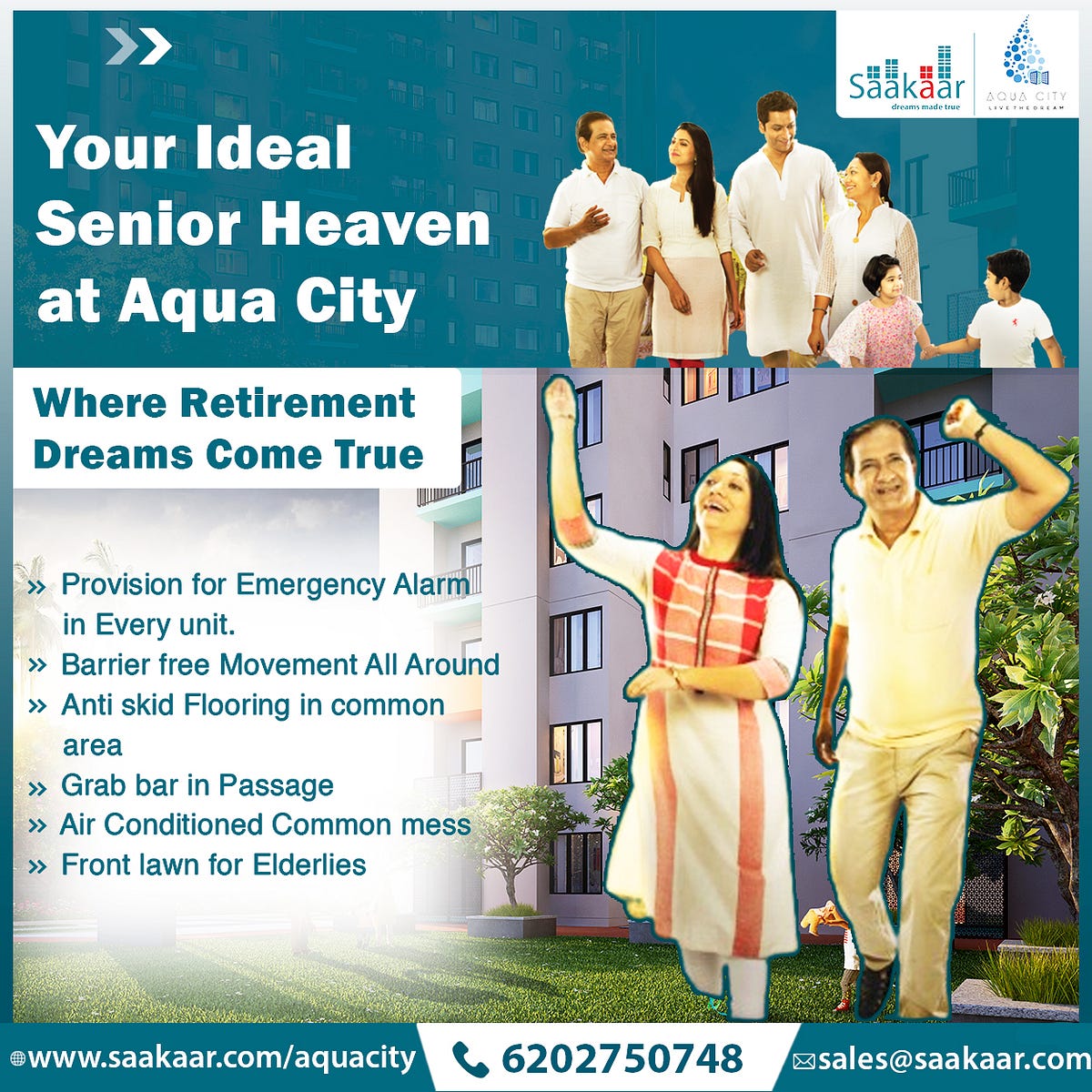 Dreaming of a relaxed retirement? Aqua City in Patna is the answer ...