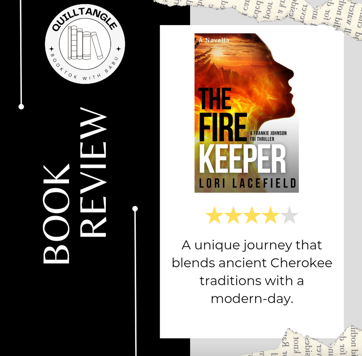 Book Review: Lori Lacefield’s "The Fire Keeper" | by Prasad Babu Galla | Story Lamp Reviews ...
