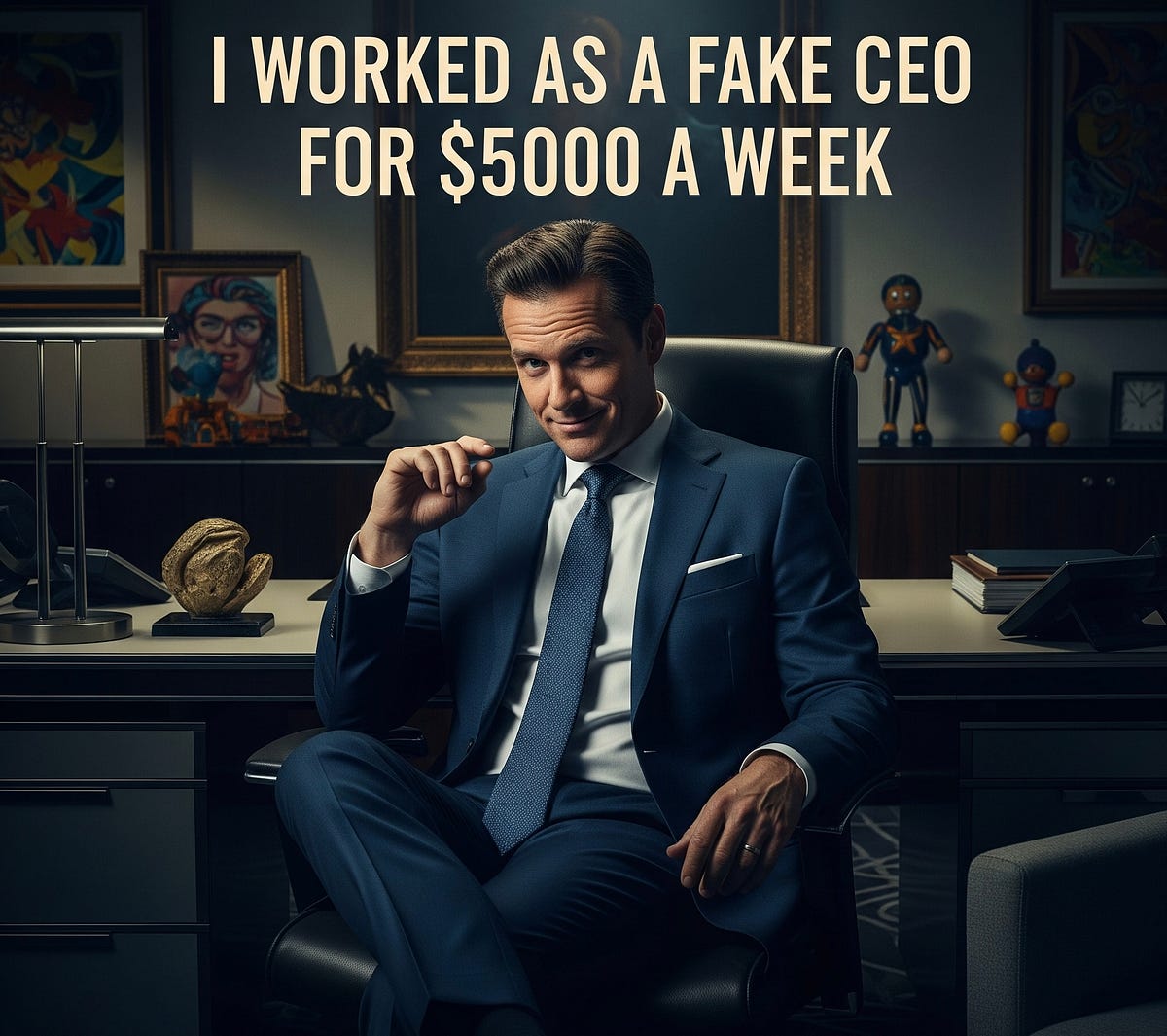 I Worked as a Fake CEO for $5,000 a Week — Here’s What Really Happened ...