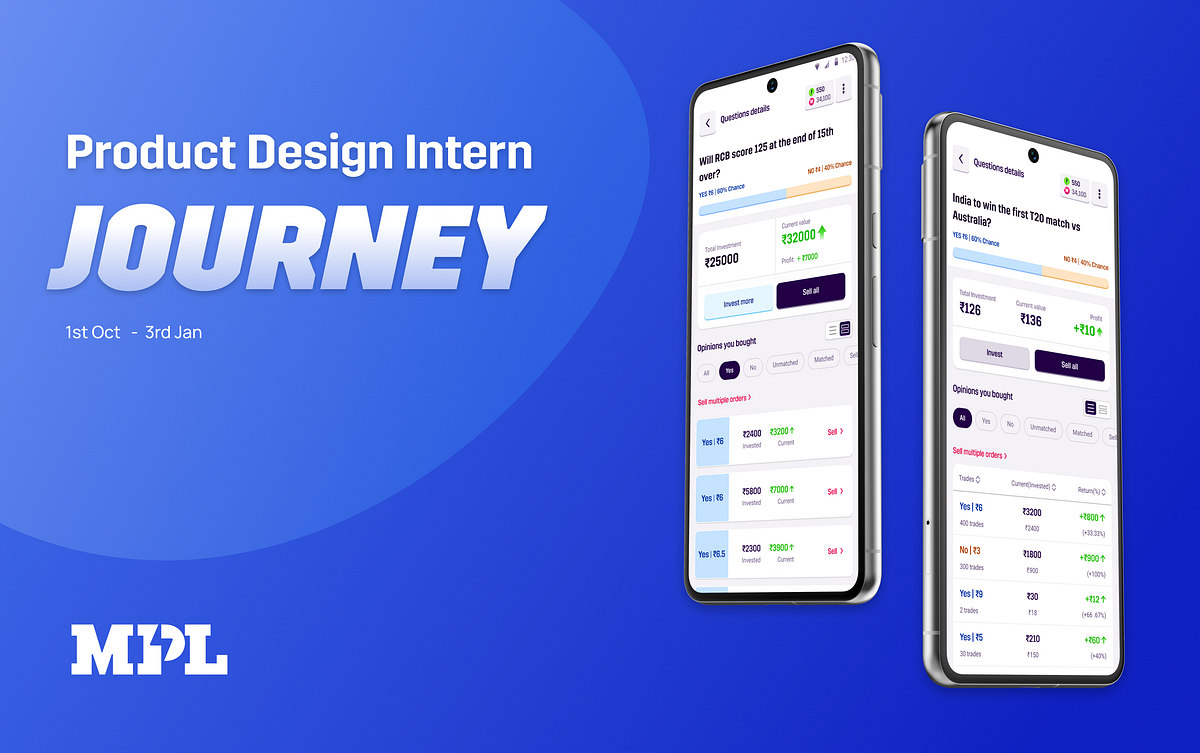 My Journey as a Product Design Intern at MPL | by Pushpinder Singh ...
