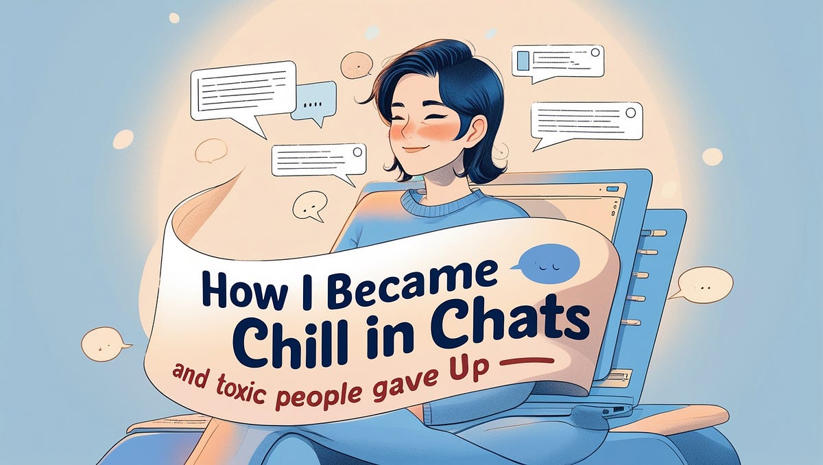 How I Became Chill in Chats — and Toxic People Gave Up | by Huzaifa ...