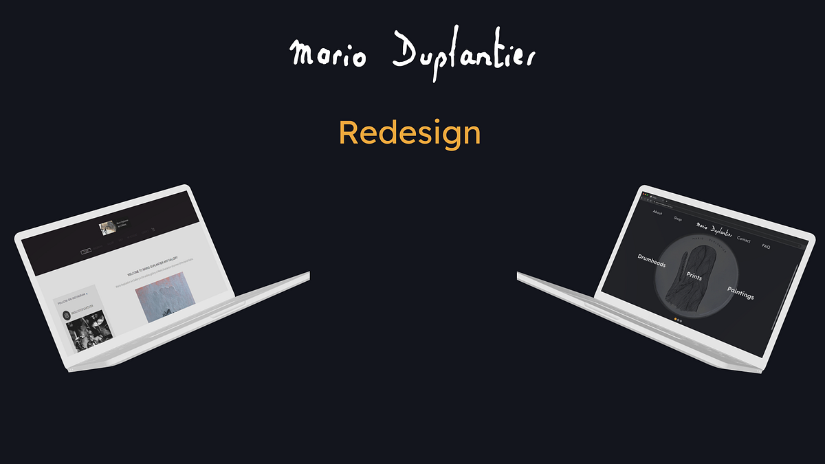 Project 2 : redesign of a website, a case of study | by Julia ibri | Medium