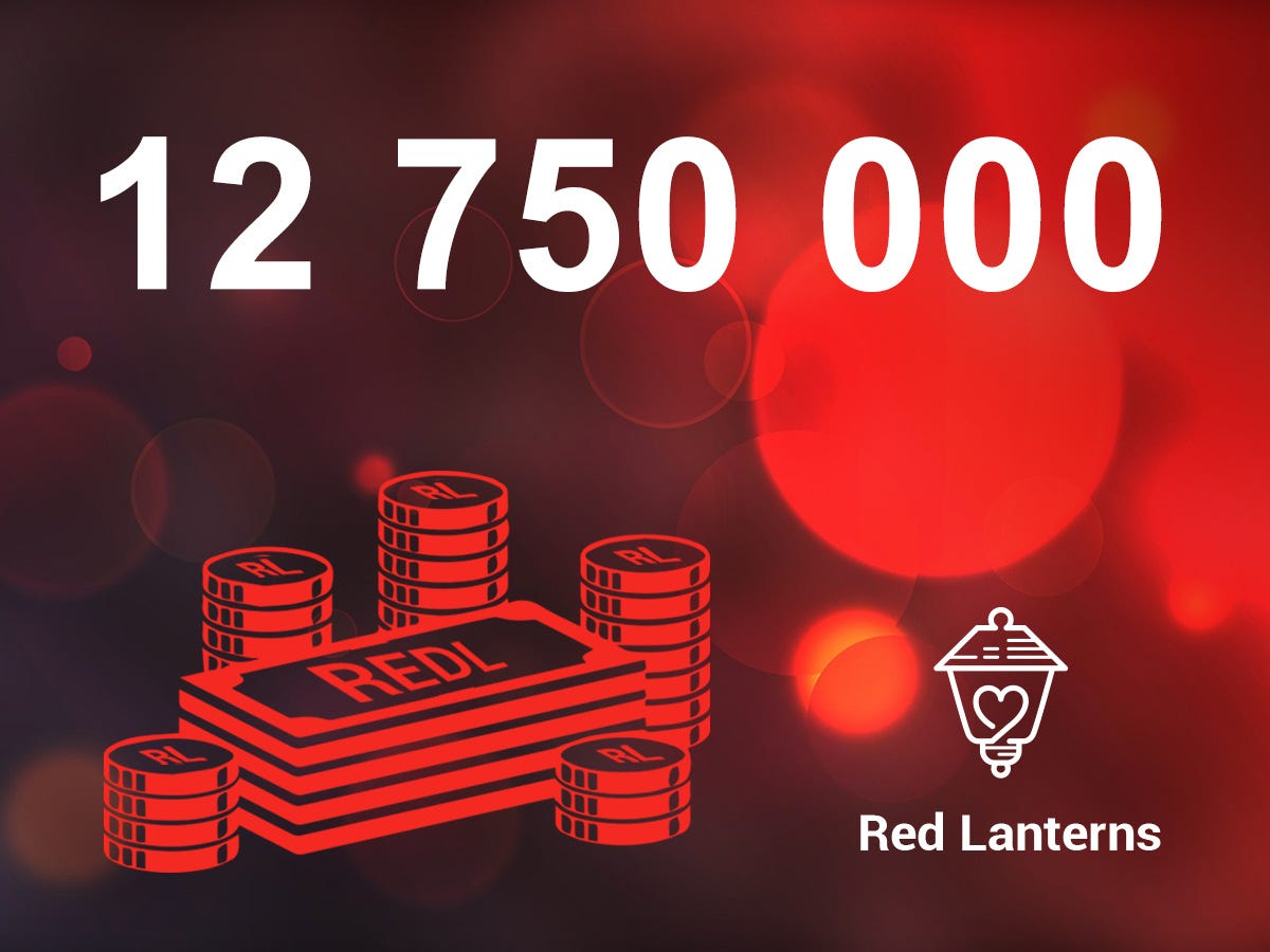 REDL token details. 12,750,000 tokens or REDLs go on sale… | by Red ...