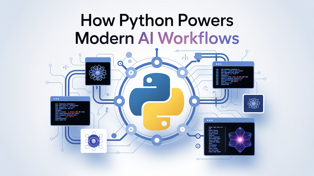 How Python Powers Modern AI Workflows | by Ciphernutz | Medium