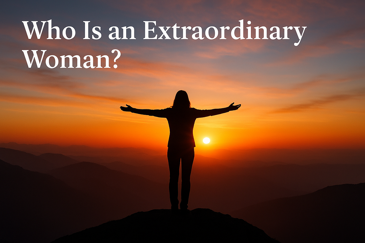 Who Is an Extraordinary Woman? A Call to Wake Up and Return to God’s ...