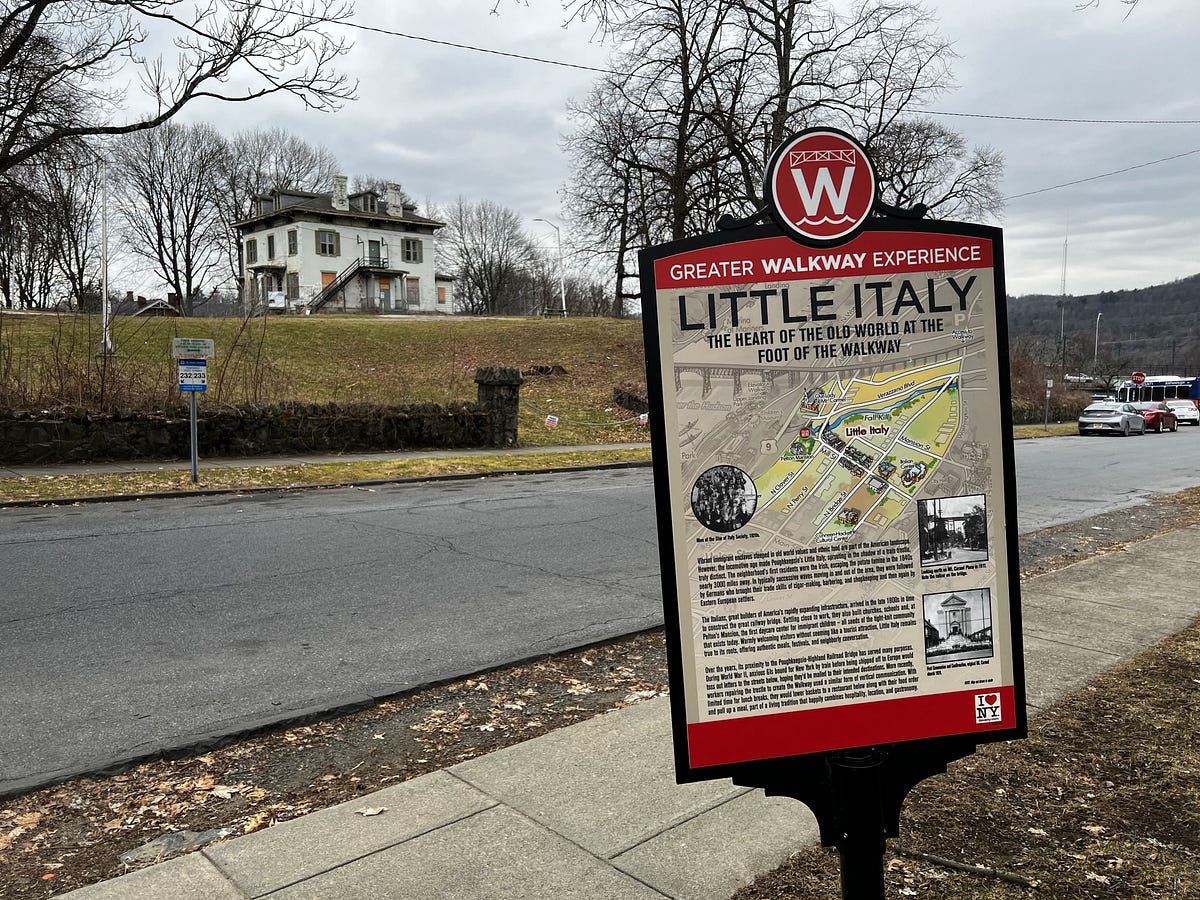 The Little Italy of Poughkeepsie. There is a little neighborhood in ...