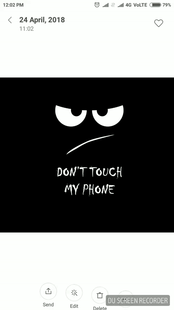 Dont Touch My Mobile Gif