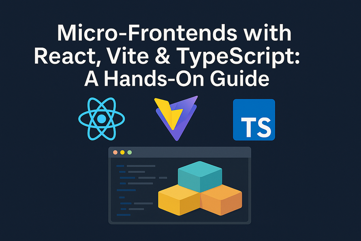 Micro Frontends with React, Vite & TypeScript: A Hands-On Guide | by Rithish Jakkireddy | Medium