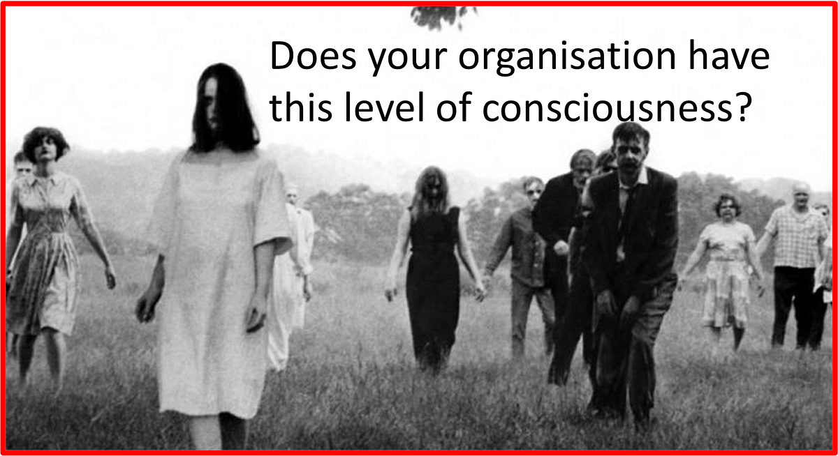 Most organisations are zombies.. It doesn’t matter how much the world ...