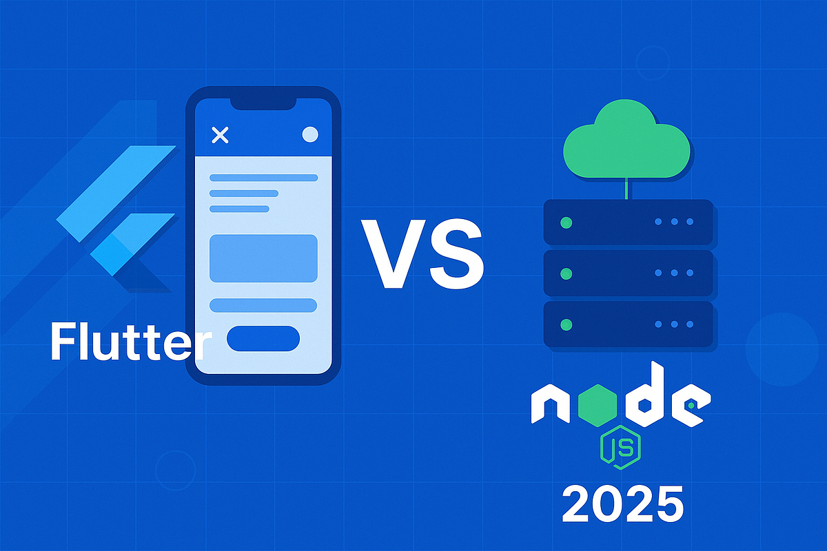 Flutter vs Node.js in 2025: A Deep Dive into Trends, Use Cases, and the ...