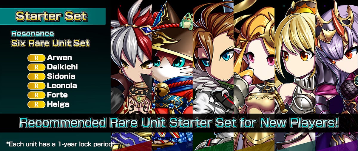 Starter Set Contents. Thank you for playing Brave Frontier… | by 【公式】ブレ ...