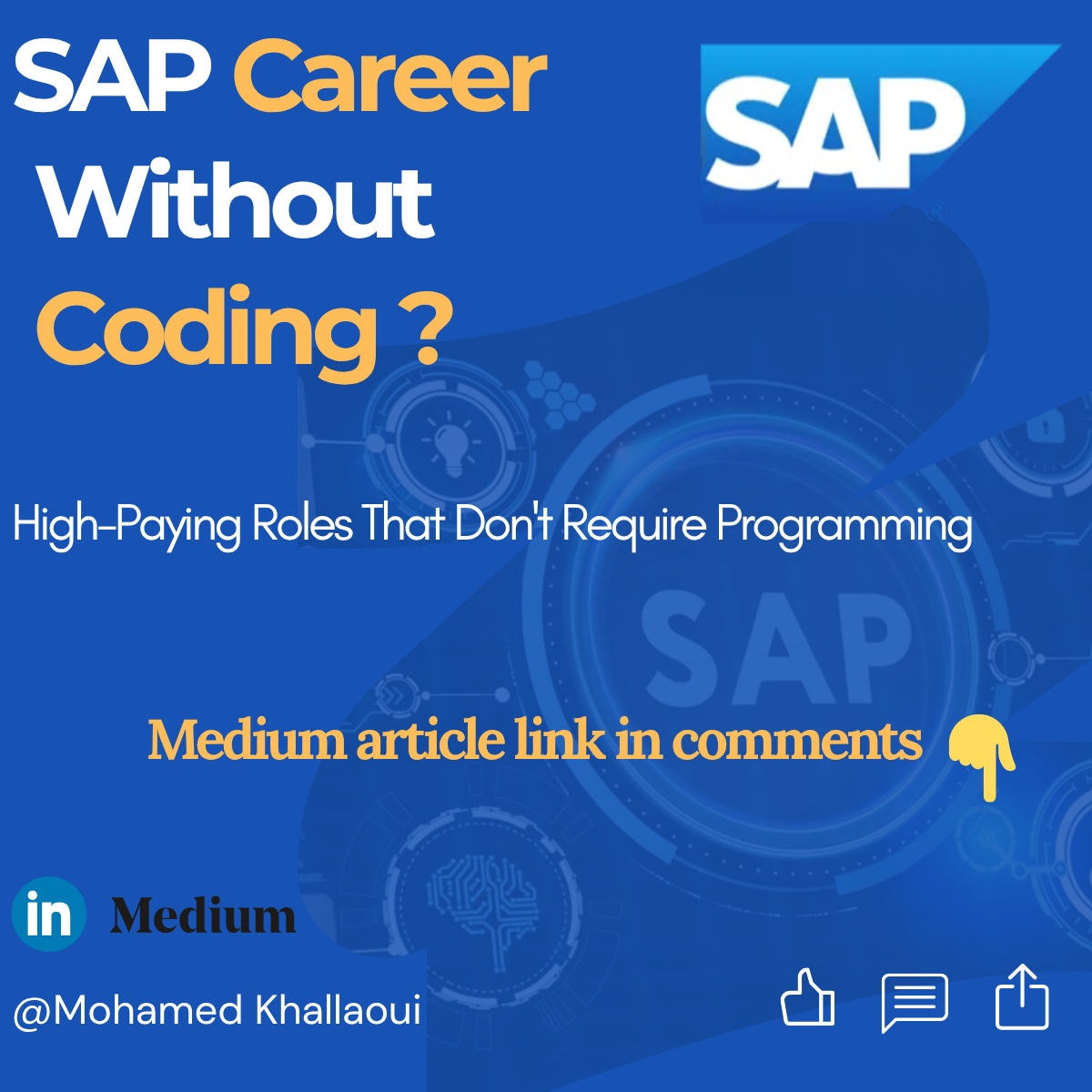 SAP Career Path. Not Just Coding, What You Can Really Do… | by Mohamed ...