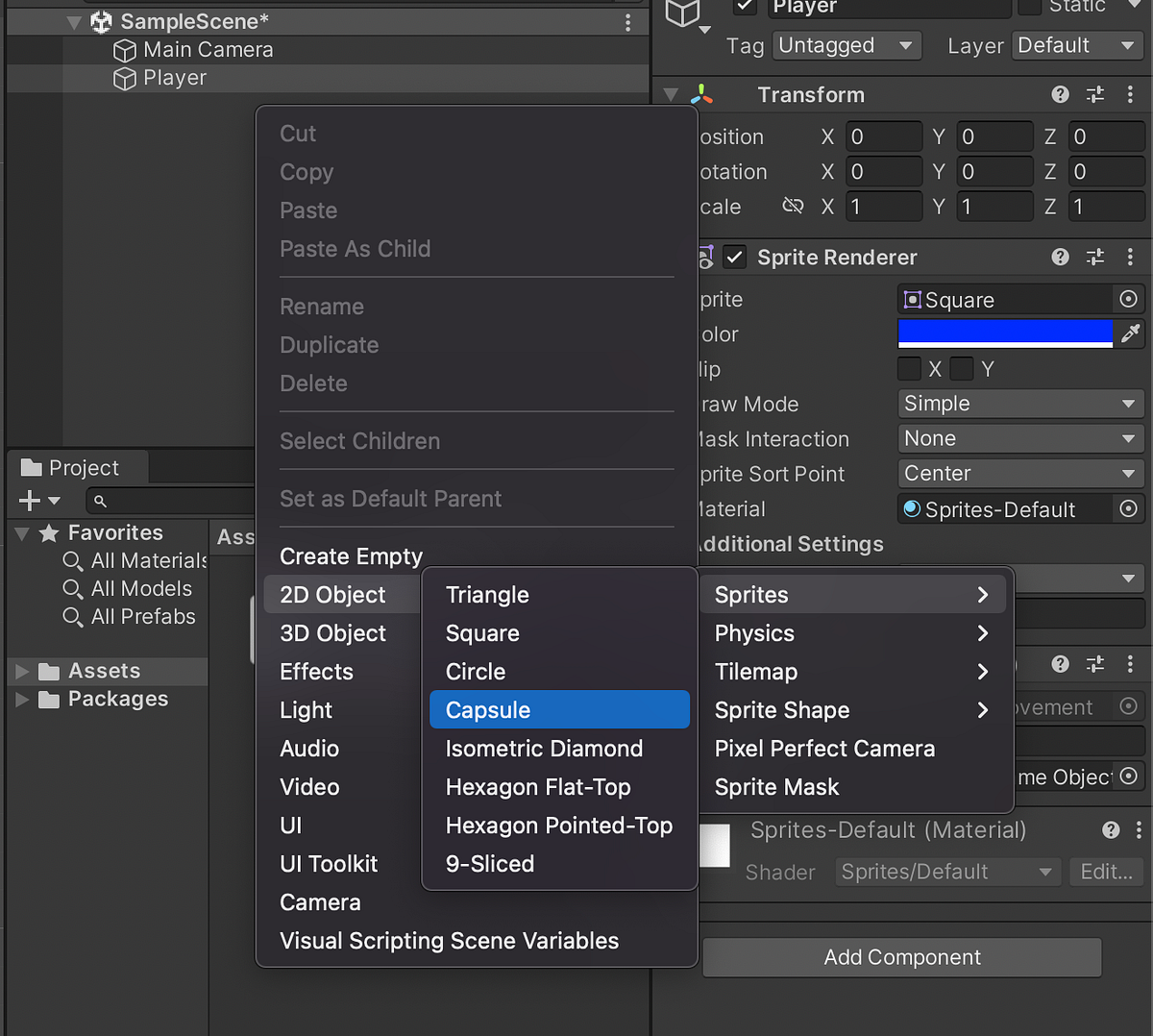 Instantiating and Destroying Game Objects in Unity: 2D Shooter | by Shane Smith | Medium