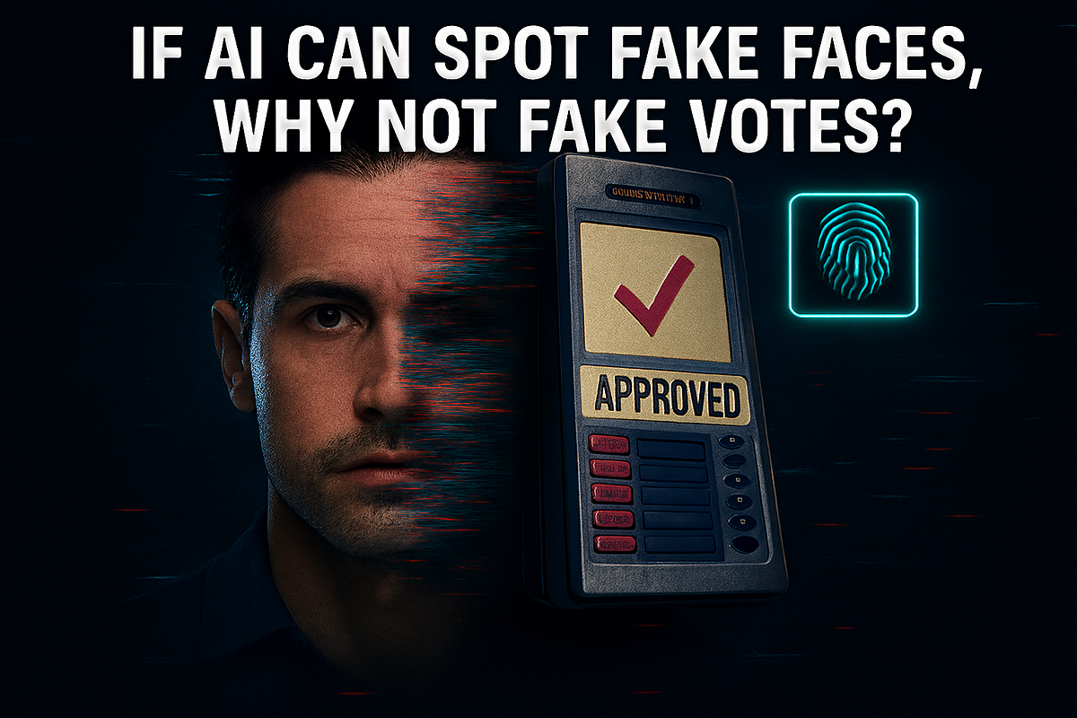 If AI Can Spot Fake Faces, Why Not Fake Votes? | by Sengar Consultancy ...