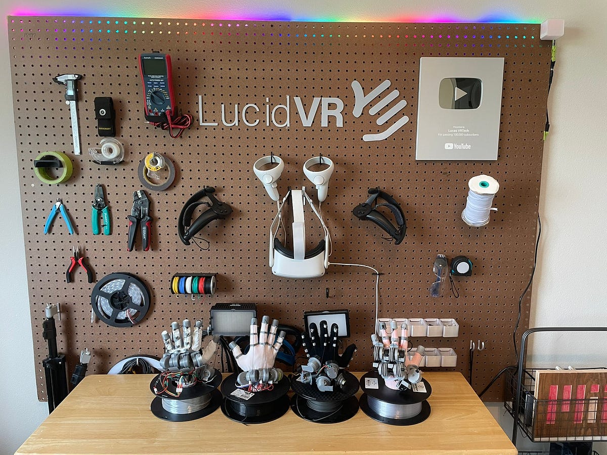 The Open-Source Quest for Touch in VR with Lucas De Bonet (Haptics Club #7) | by Interhaptics ...