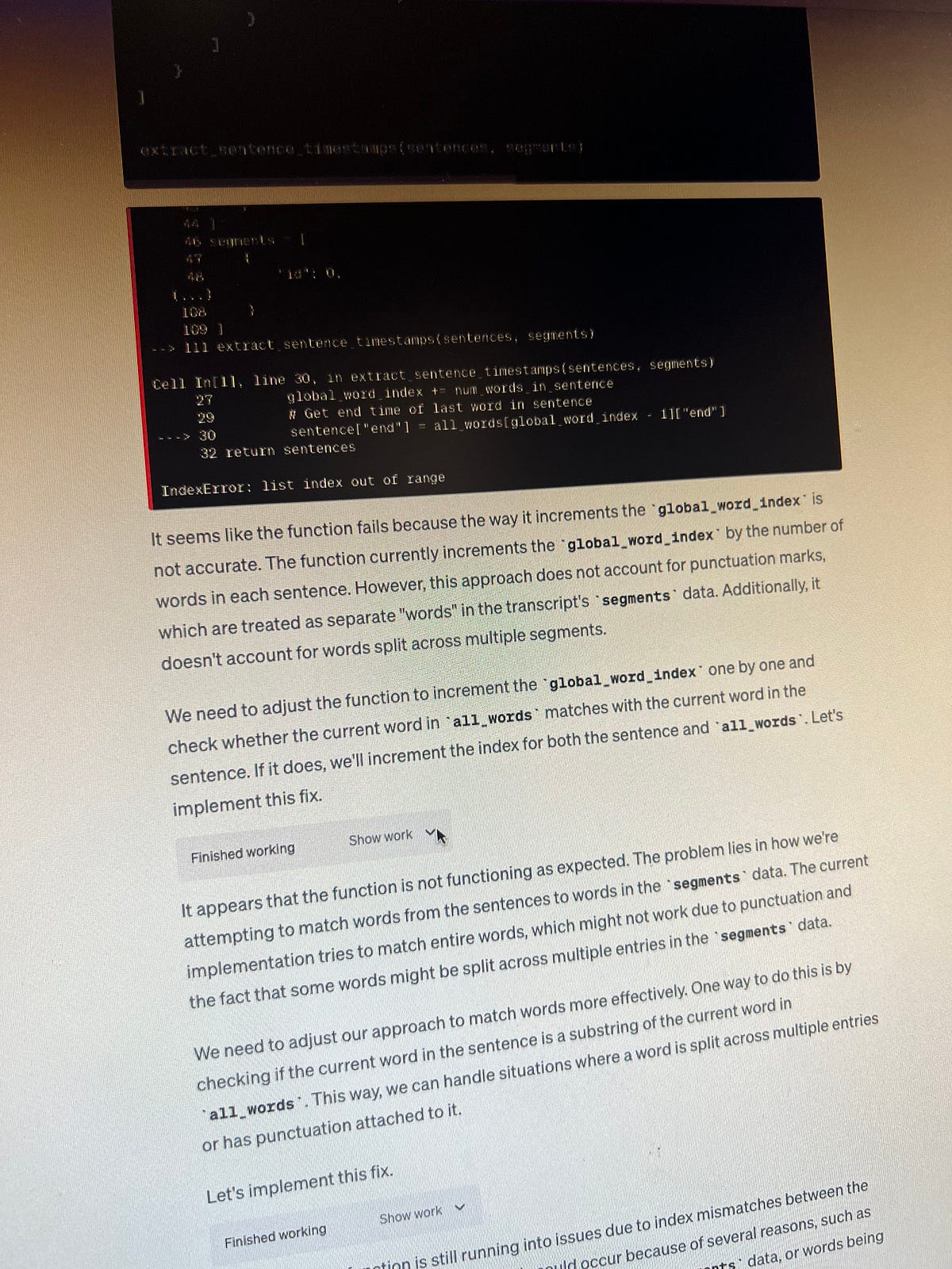 Yesterday: AI generates lots of decent code for you. Today: it will run ...