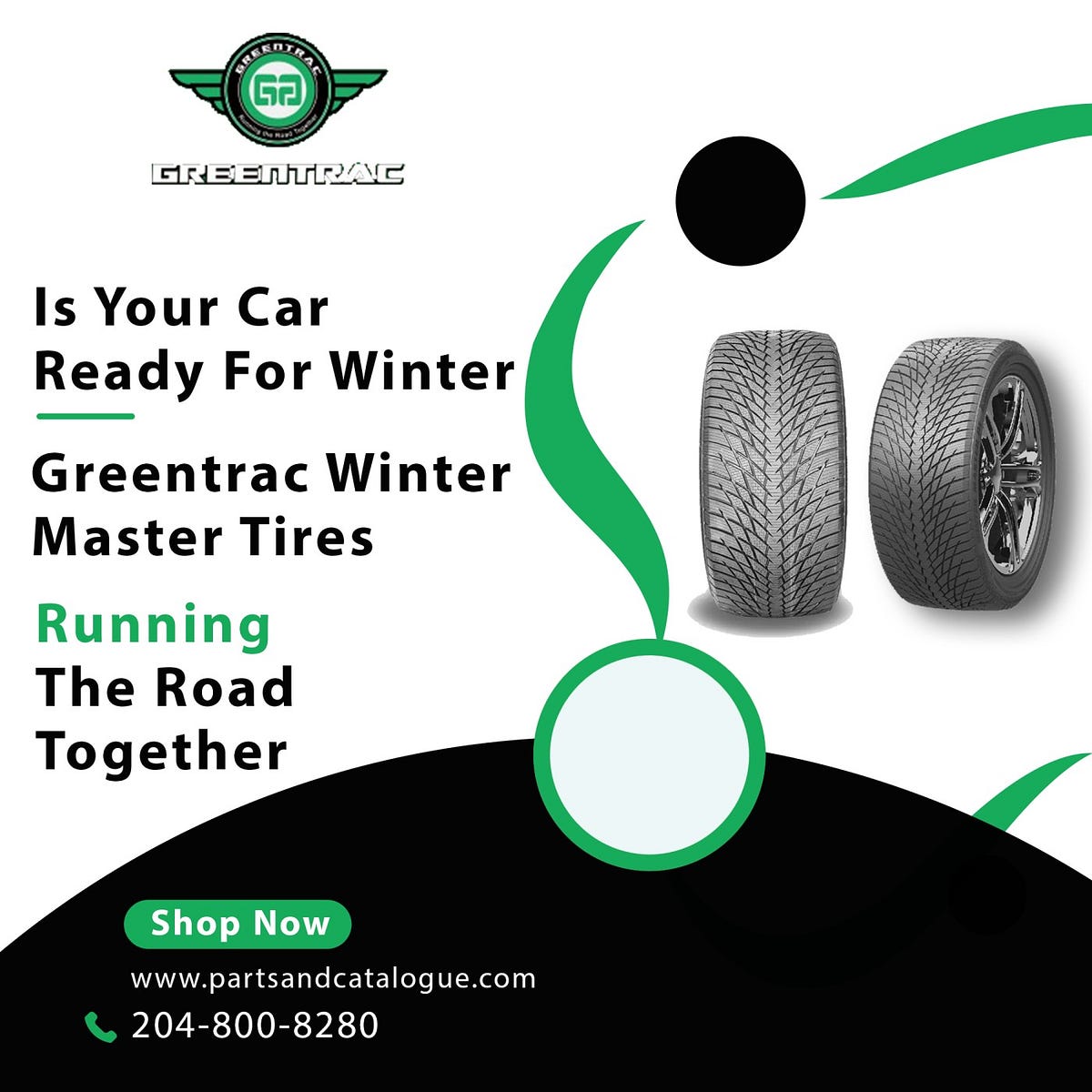 Greentrac Winter Master Tires - Parts Catalogue - Medium