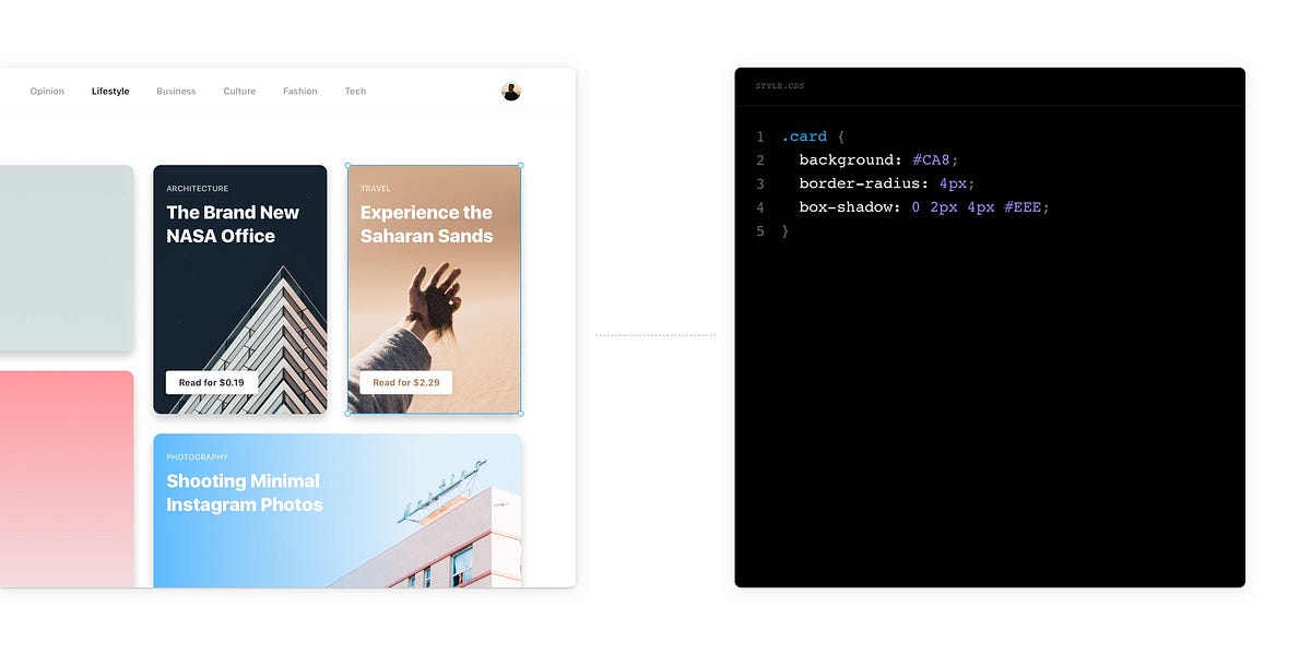 Introducing Export: The Easiest Way to Share Mockups, Assets and CSS ...