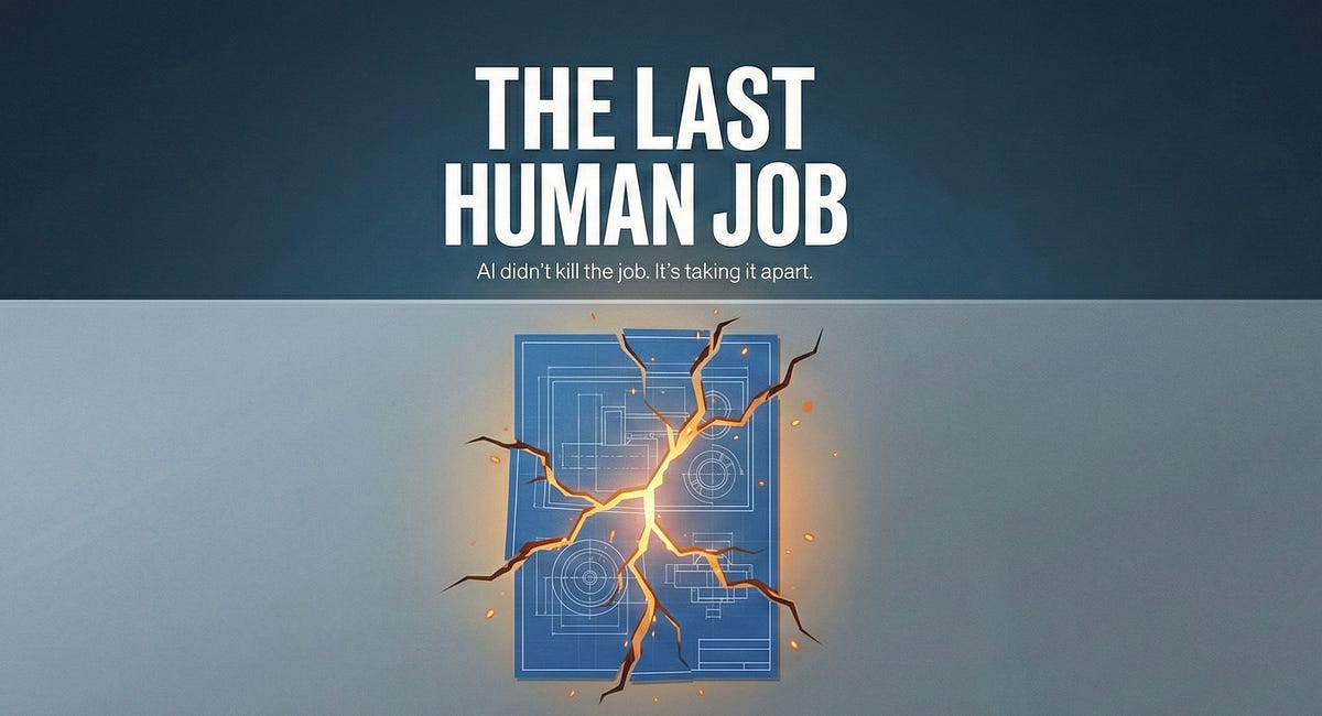 The Last Human Job. AI didn’t kill the job. It’s taking it… | by David ...