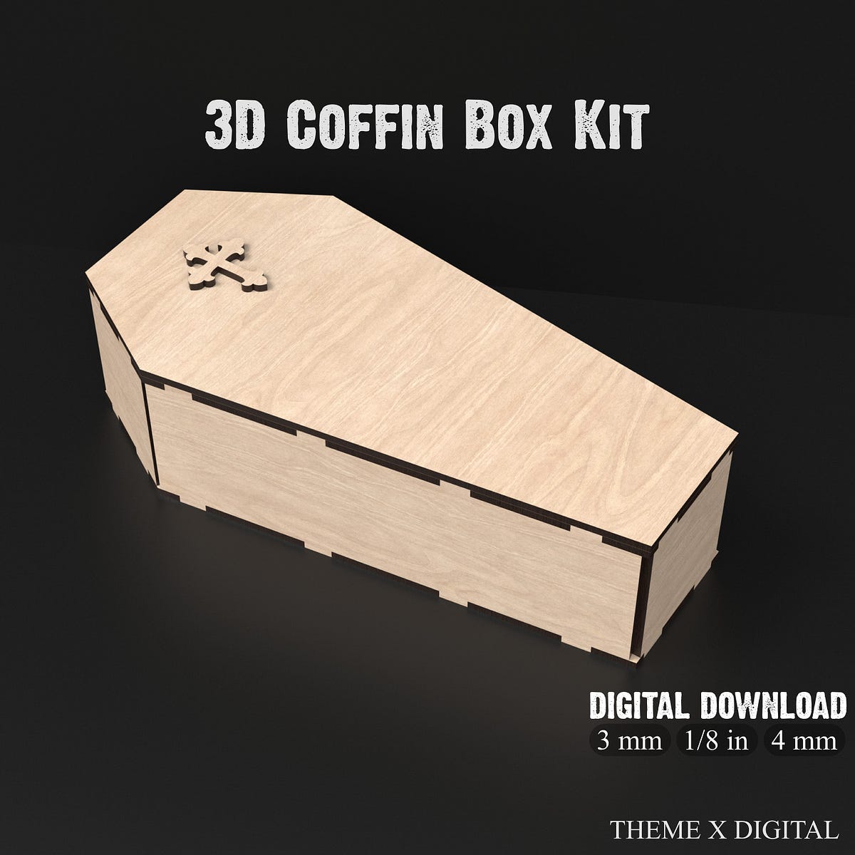 3D Coffin Svg Laser Cut Files, Coffin Box Svg Laser Cutting Files For ... 3D Coffin Svg Laser Cut Files, Coffin Box Svg Laser Cutting Files For ...