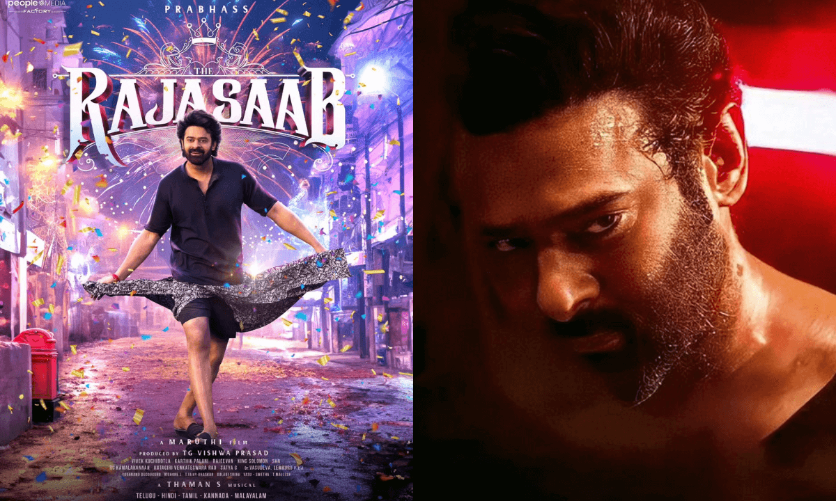 Prabhas Scares and Charms in First Look of “Raja Saab,” a Romantic ...