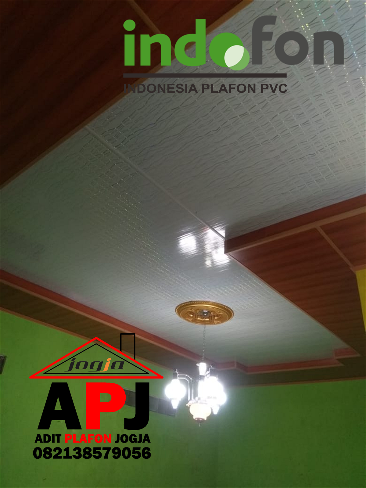 JASA PEMASANGAN PLAFON PVC SHUNDA PLAFON / INDOFON PVC / GYPSUM DI ...