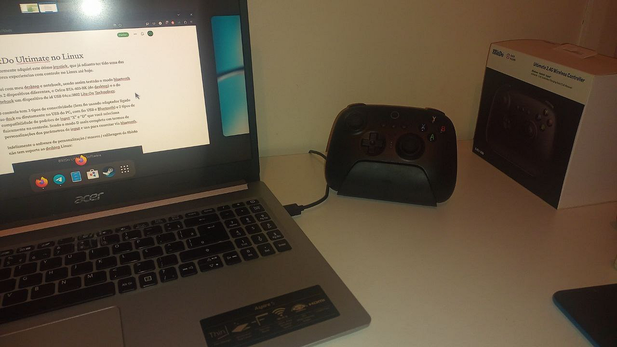 8BitDo Ultimate no Linux. Recentemente adquiri este ótimo… | by Fast OS ...