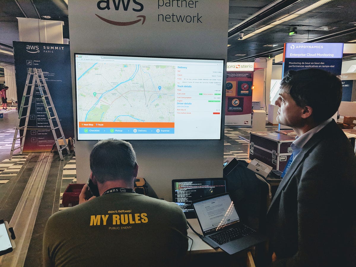 Smile @ AWS Summit Paris 2018. AWS Global Summits are free events that ...
