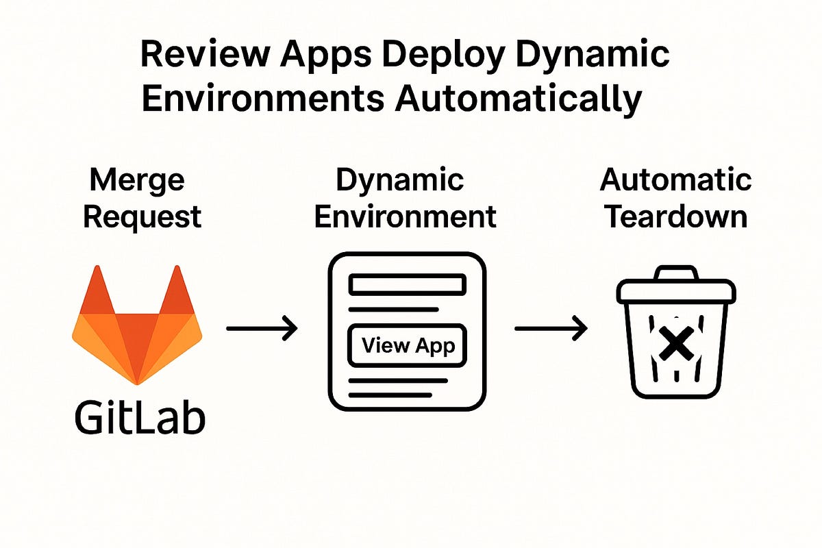 🚀 GitLab Zero to Hero – Day 11. Dynamic Environments & Review Apps in… | by Siva Thadiboina | Medium