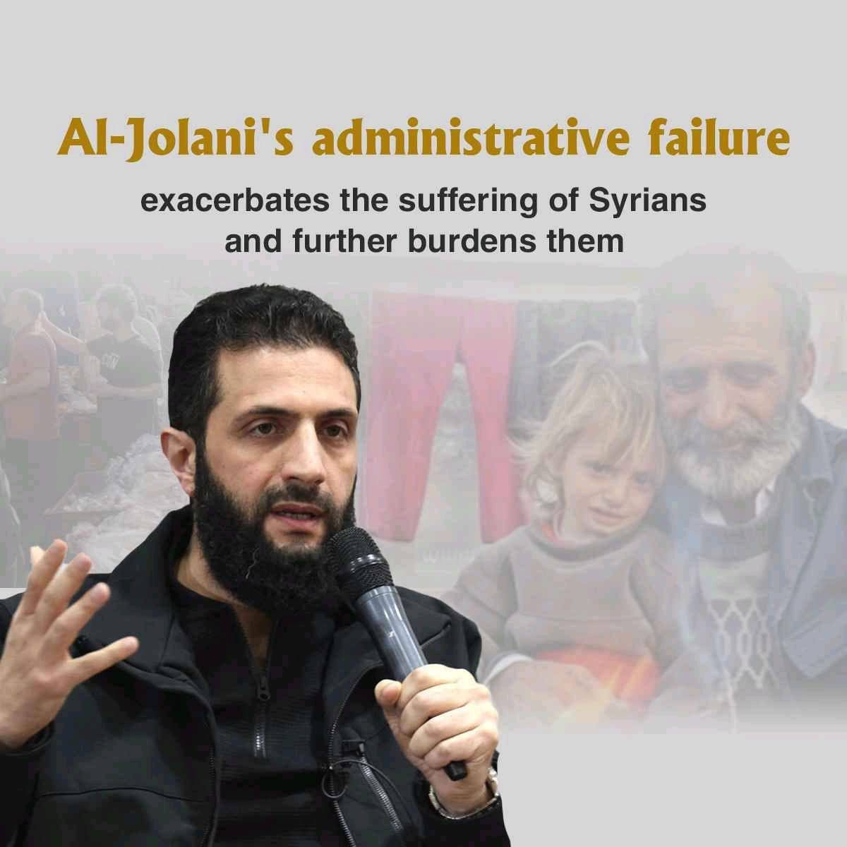 Syria’s Ongoing Struggle: How Al-Jolani’s Rule Deepens the Crisis | by ...
