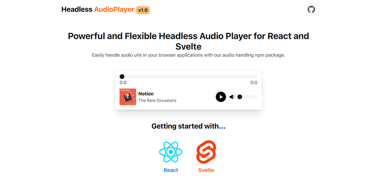Just released an NPM package for audio handling - Josue A. - Medium