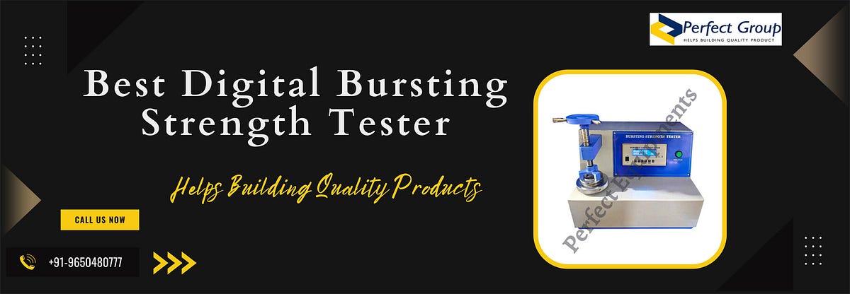 Best Digital Bursting Strength Tester | by itnseo62 | Feb, 2024 | Medium