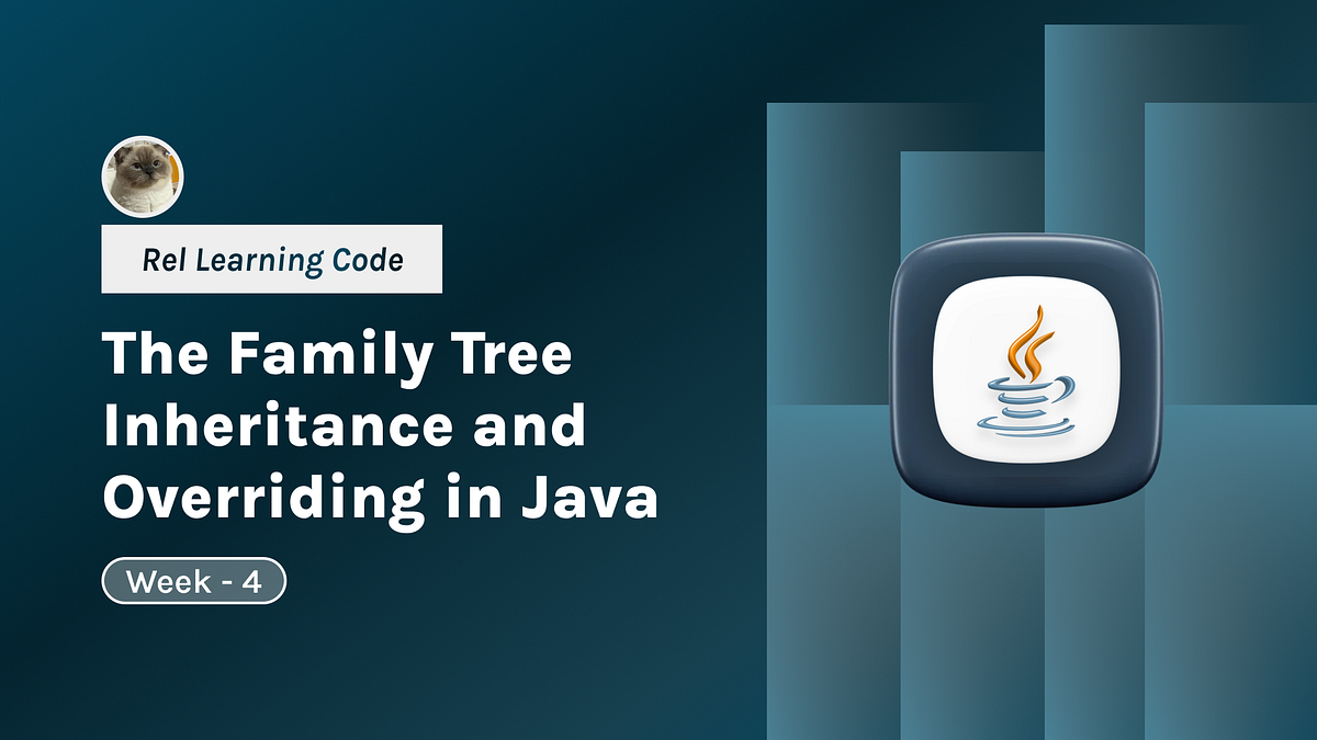 Learn Object Oriented Programming Part-4: The Family Tree of Code —A ...
