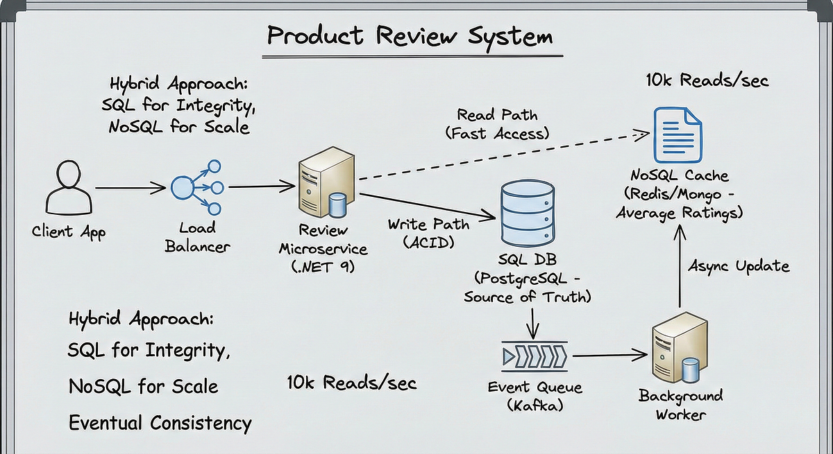 The Database Design Challenge: SQL or NoSQL for a Product Review System ...