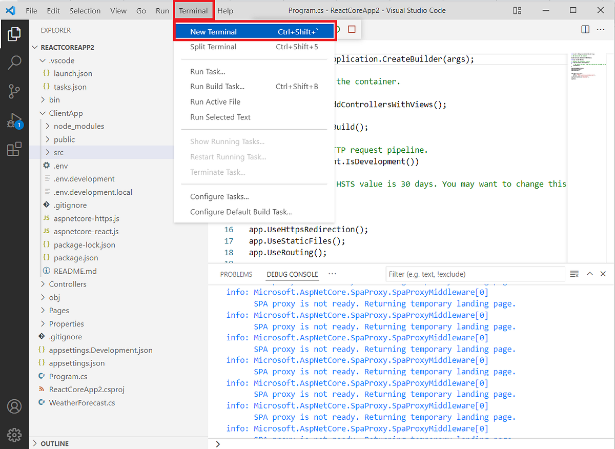 How to create a C# Web Application in Visual Studio Code and Debug | by ...