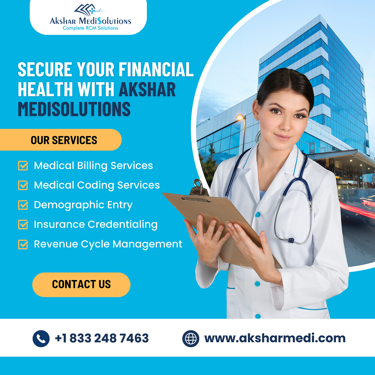 Secure Your Financial Health With Akshar MediSolutions - Akshar Medisolutions - Medium