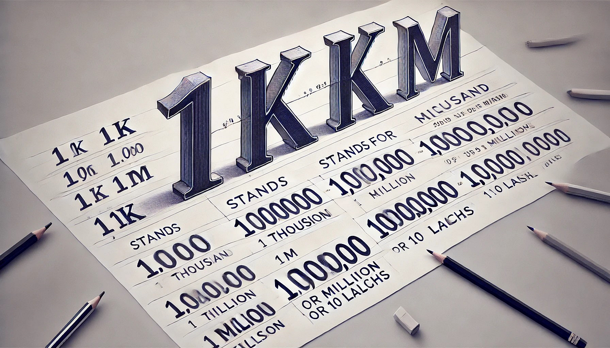 What Does ‘1K’ or ‘1M’ Mean? Full Information Explained | by Azeem ...