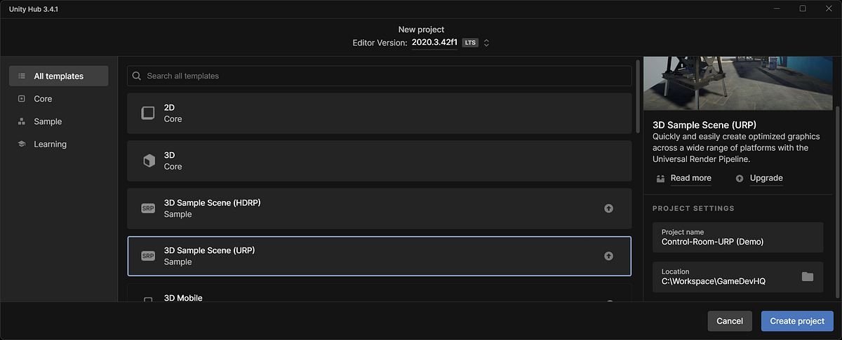 Universal Render Pipeline, urp… how do I use it? | by G D | Medium