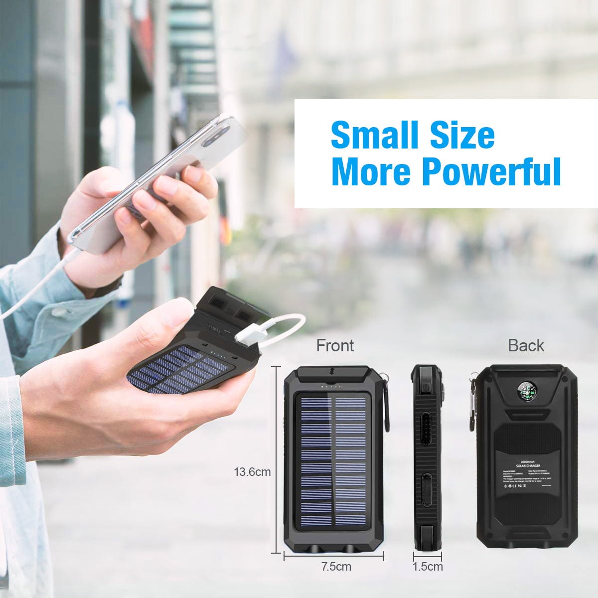 Solar phone charger. No More Dead Batteries: Solar Phone… | by soul's ...