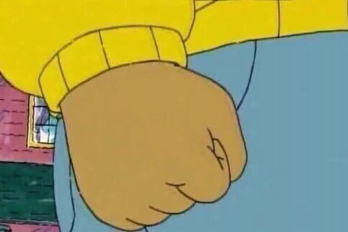 Meme History: The Iconic Arthur Fist #Module5 #EID100 | by Christina ...